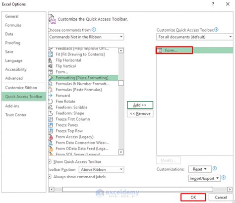 How To Create An Excel Data Entry Form Without A Userform Exceldemy