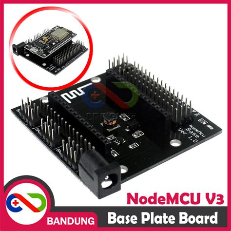 Jual CNC BASE PLATE BOARD NODEMCU LUA WIFI ESP8266 BACKPLANE LOLIN Kota Bandung CNC STORE