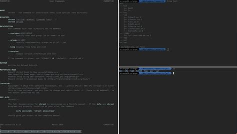 its all about chroot unix file system by λx x eranga effectz ai