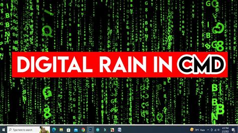 How To Make Digital Rain Effect Animation How To Create The Matrix