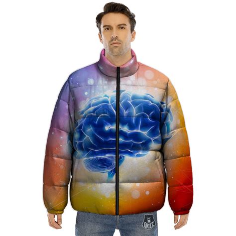 Human Brain Puffer Jacket
