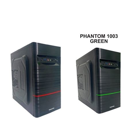 Imperion Phantom 1003 พร้อม PSU Green Red Casing MATX Micro-ATX Casing ...