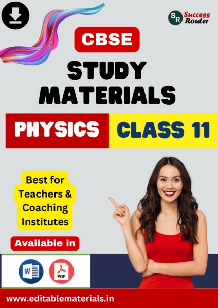 Cbse Class 11 Physics Editable Materials