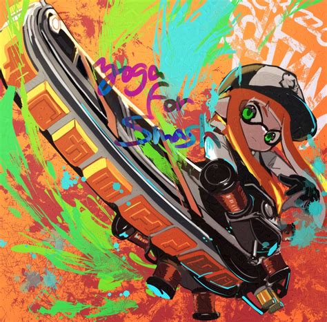 Inkling Player Character And Inkling Girl Splatoon And More Drawn By Hirotaka Hrtk