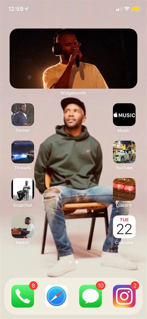 My Ios 14 Layout R Frankocean
