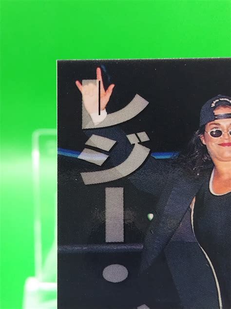 Reggie Bennett Aew Japanese Women Wrestlers Bbm 1996 Vintage Retro Card