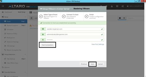 Configuring Altaro VM Backup Mastering VMware