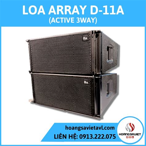 HSV ProAVL Bán Loa Promax ARRAY D 11A ACTIVE 3WAY Tại Hà Nội