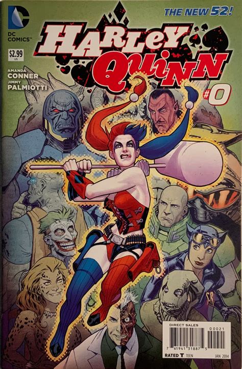 Harley Quinn New 52 0 Roux 125 Variant Cover Comics R Us