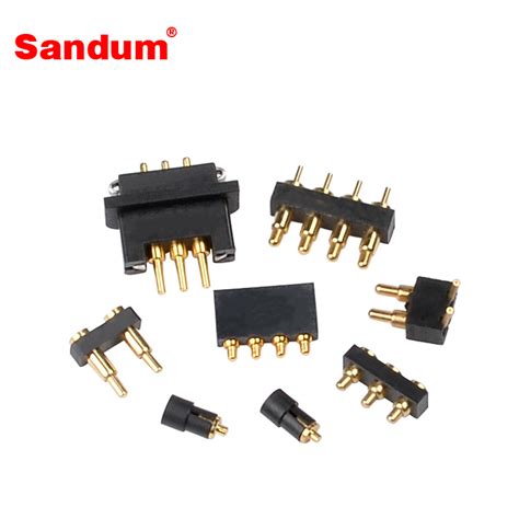 Gold Plated PCB Testing Pin Spring Contact Probe For Test Tools Connector For PCB And Terminals