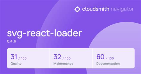 Svg React Loader 046 Npm Package Quality Cloudsmith Navigator