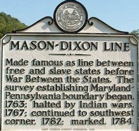 The Mason Dixon Line History American History Timeline Black History