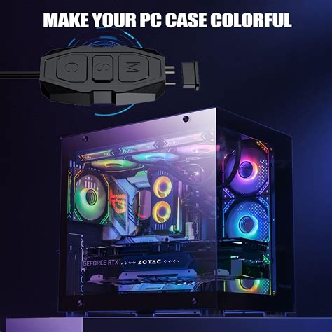 Heccooling Argb Pc Fans Controller Kit Argb Australia Ubuy