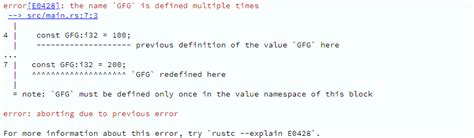 Rust 常量 码农参考