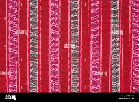 Fabric Cloth Pattern And Texture Color Red Stock Photo Alamy
