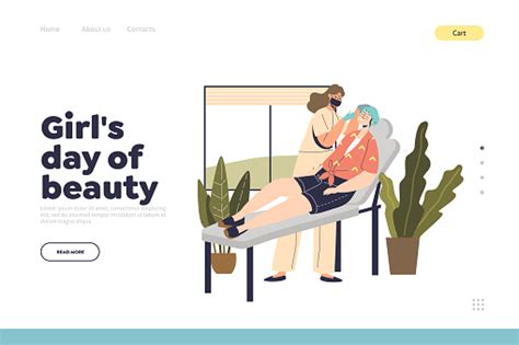 여성 방문 미용실에서 편안한 스파 절차 또는 피부 치료를 받고 미용사 개념에 대한 스톡 벡터 아트 및 기타 이미지 개념 건강관리와 의술 건강한 생활방식 Istock