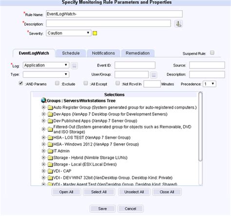 Eventlog Monitoring Goliath Technologies Support Center