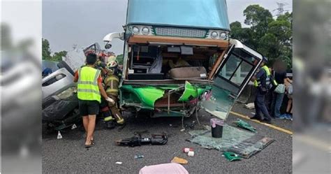 國道4死車禍！遊覽車司機坦承開快車遭羈押 完整撞擊畫面曝光