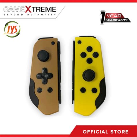 JYS JoyPad L R Controller For Nintendo Switch Brown Yellow NS Lazada PH