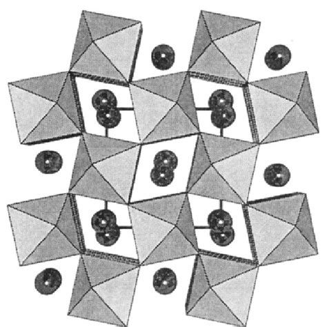 The Pyrochlore Type Crystal Structure Download Scientific Diagram