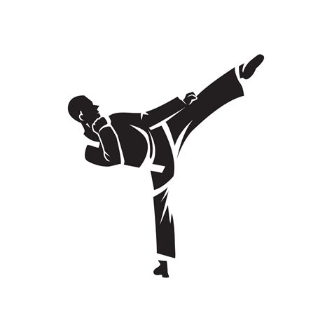Karate Black Symbol Illustration 20122430 Vector Art At Vecteezy Karate Black Symbol Illustration 20122430 Vector Art At Vecteezy