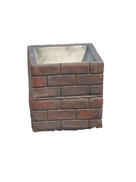 Brick Column Shown Stacked Lambe Concrete Handcrafted Concrete Products