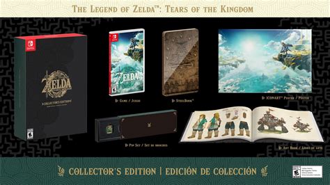 The Legend Of Zelda Tears Of The Kingdom Collectors Edition Detailed