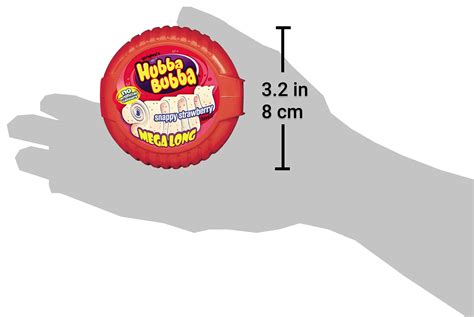 Buy Hubba Bubba Bubble Tape Strawberry Pack Of 2 Hubba Bubba Chewing Gum Snappy Strawberry