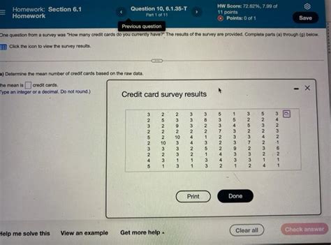 Solved 11 Points Homework Section 6 1 Question 10 6 1 35 T