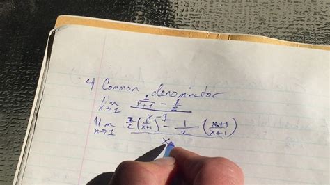 Limits 1 3 Evaluating Limits Analytically Youtube