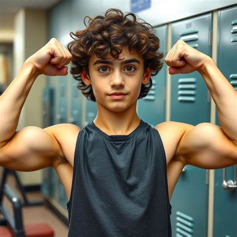 Pumping Iron 18 Year Old Teens Ripped Physique