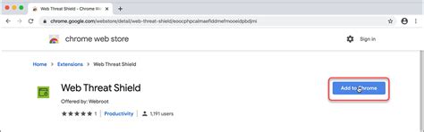 Add Web Threat Shield To Google Chrome In A MAC