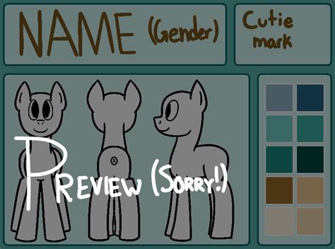 [free] [base] Mlp Reference By Featheries On Deviantart