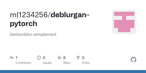 Github Ml Deblurgan Pytorch Derblurgan Reimplement