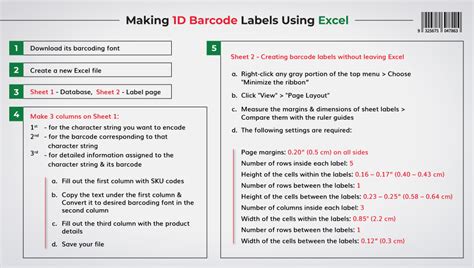 How To Print Barcode Labels From Excel Word EnKo Products