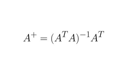 Demystifying The Moore Penrose Generalized Inverse By Shubham Panchal