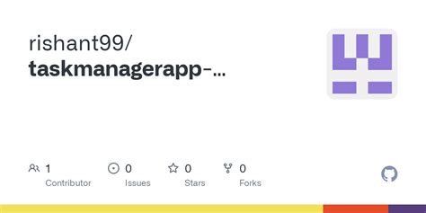 github rishant99 taskmanagerapp frontend