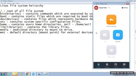 Linux File System Heirarchy Youtube