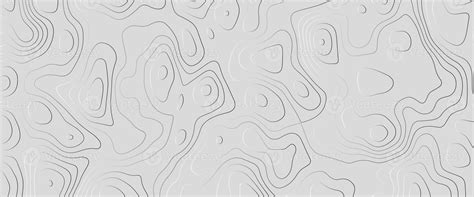 Silver Or Steel Topography Pattern 3d Colorful Topographic Map