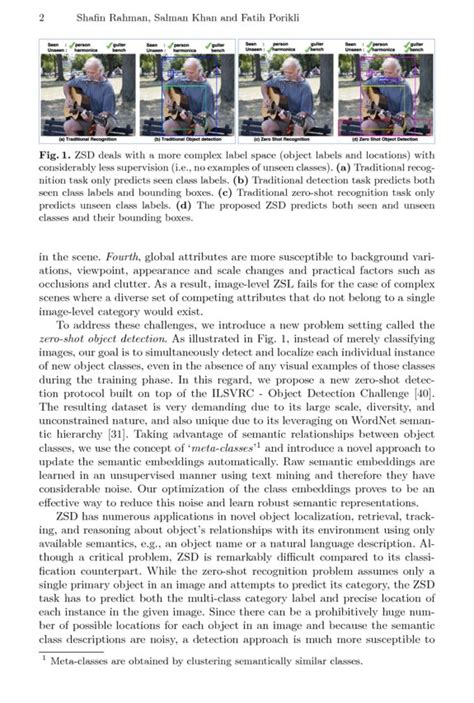 Zero Shot Object Detection Learning To Simultaneously Recognize And Localize Novel Concepts