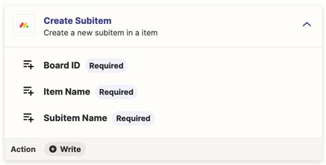 How Do I Populate Subitem Columns In Zapier When Creating