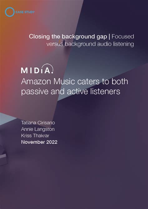 Amazon Music Caters To Both Passive And Active Listeners