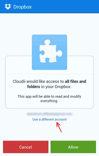 How To Connect To Multiple Dropbox Accounts On Android