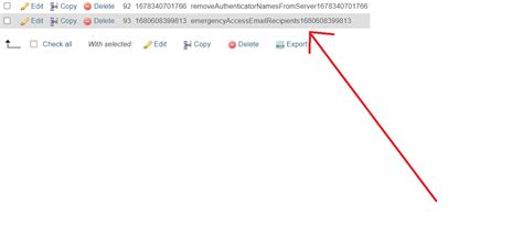 cant use auth emergency access invitations already exists error in