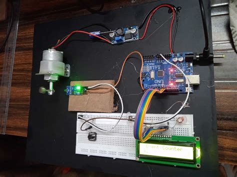 Motor Shaft Counter Using Arduino Projectiot