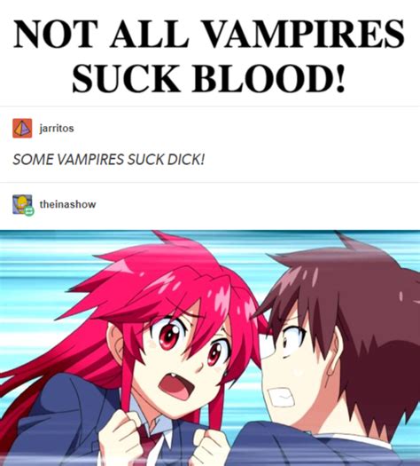 Some Vampires Suck Dick Anime Manga Know Your Meme