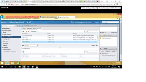 Lab 6 Configuring Vmware Vcenter Single Sign On Site Title