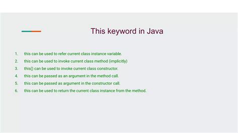 This Keyword In Javapdf