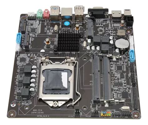 Placa Base Para Juegos H81 Mini Itx Lga 1150 Con Doble Ranur Cuotas Sin Interés