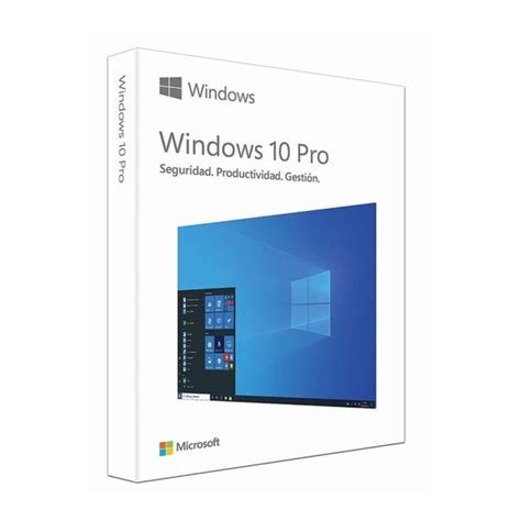 Microsoft Windows 10 Pro Español 64 Bit 1 Usuario Oem Fqc 08981